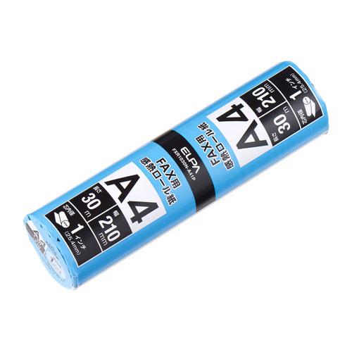 エルパ ELPA FAXロール紙 1インチ A4 30m FXR1030N-A41P : 4901087218516 : cocoatta - 通販 - Yahoo!ショッピング
