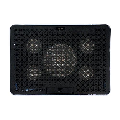 ナカバヤシ MCO 2WAY 5FAN ノートPCクーラー スタンダードサイズ ブラック NSF-10BK : cocoatta - 通販 - Yahoo!ショッピング