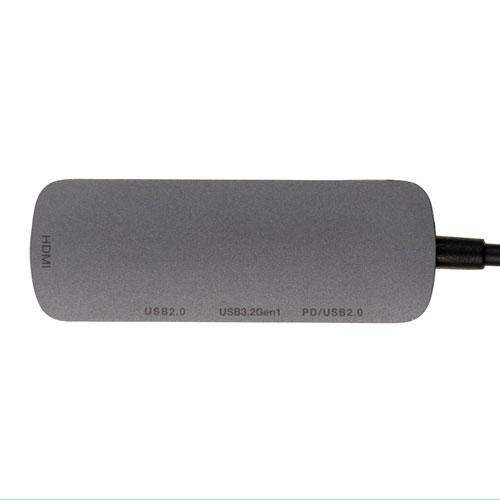 ナカバヤシ Digio2 USB Type-C コンパクトドッキングステーション PD対応 グレー UD-C04GY : 4902205265917 : cocoatta - 通販 ...