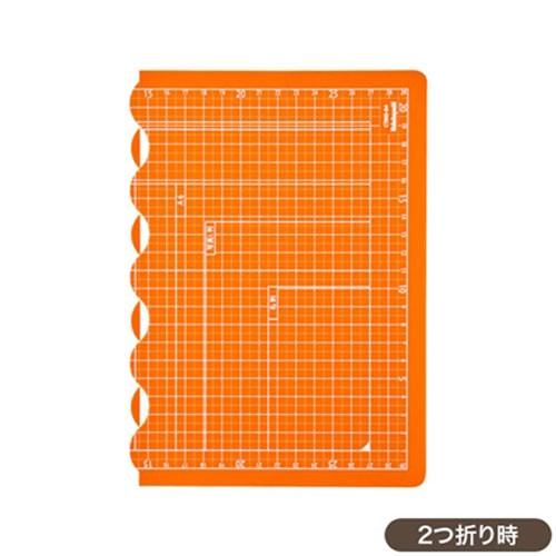 ナカバヤシ 折りたたみカッティングマット A4サイズ CTMO-A4-OR オレンジ : 4902205573043 : cocoatta - 通販 - Yahoo!ショッピング