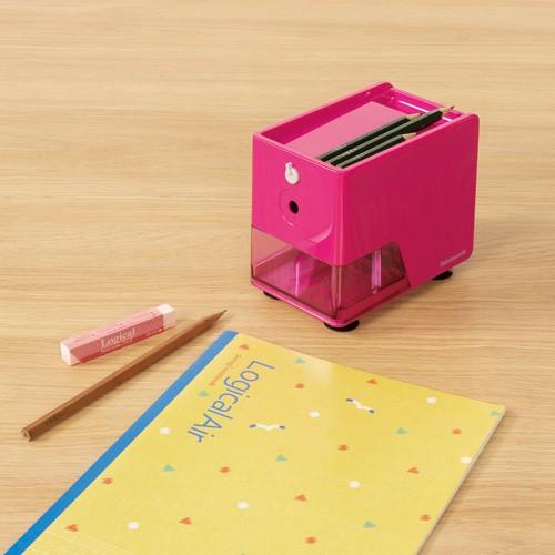 ナカバヤシ 電動鉛筆削り スリムトレータイプ ピンク DPS-601KP : 4902205583950 : cocoatta - 通販 - Yahoo!ショッピング