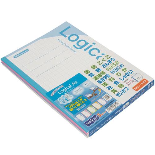 ナカバヤシ ロジカル・エアーノート B5 方眼5mm 30枚 5冊パック HB5-H502-5P : cocoatta - 通販 - Yahoo!ショッピング