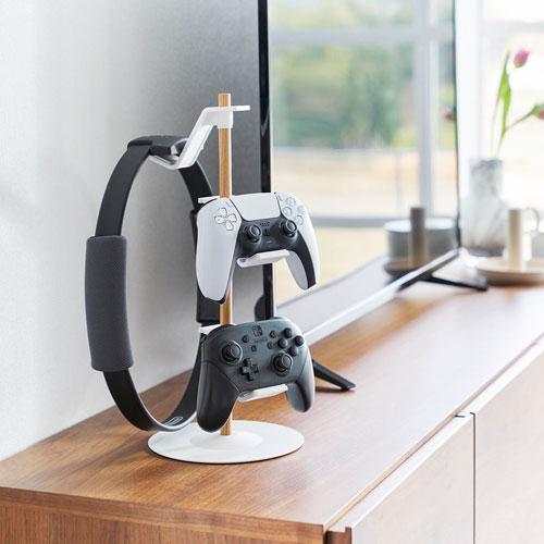 山崎実業 置台が動くゲームコントローラー収納ラック タワー tower ホワイト 1699☆★ : cocoatta - 通販 - Yahoo!ショッピング
