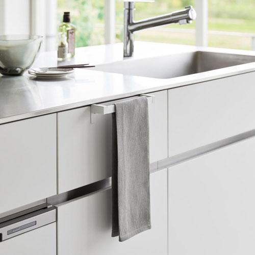 山崎実業 tower 滑り落ち防止キッチンタオルハンガーバー タワー ホワイト 1808 : cocoatta - 通販 - Yahoo!ショッピング