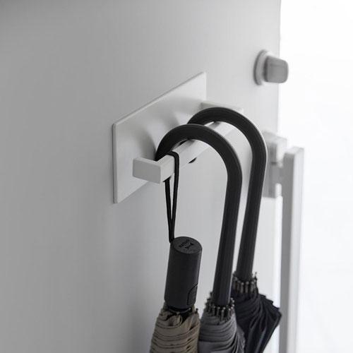 山崎実業 マグネットアンブレラハンガー タワー tower ホワイト 3074 : cocoatta - 通販 - Yahoo!ショッピング