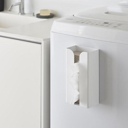 山崎実業 マグネットポリ袋＆キッチンペーパーホルダー タワー tower ホワイト 3773 : cocoatta - 通販 - Yahoo!ショッピング