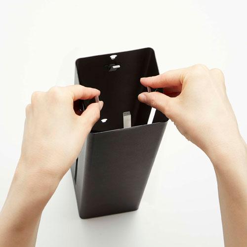 山崎実業 ウォーターサーバー横マグネットカップディスペンサー タワー tower ブラック 5596☆★ :4903208055963:cocoatta - 通販 - Yahoo!ショッピング