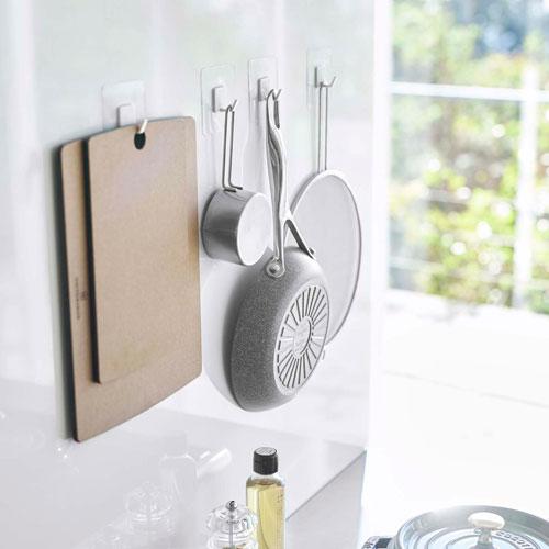 山崎実業 フィルムフック タワー tower M 4個組 ホワイト 5666 : cocoatta - 通販 - Yahoo!ショッピング