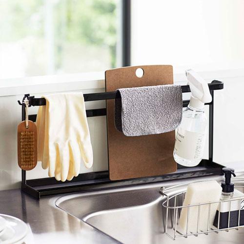 山崎実業 キッチンまな板＆トレースタンド タワー tower ブラック 5689 :4903208056892:cocoatta - 通販 - Yahoo!ショッピング