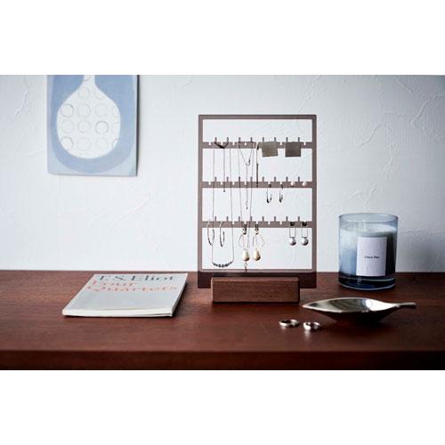 山崎実業 アクセサリー収納スタンド リン RIN ブラウン 5795 : cocoatta - 通販 - Yahoo!ショッピング