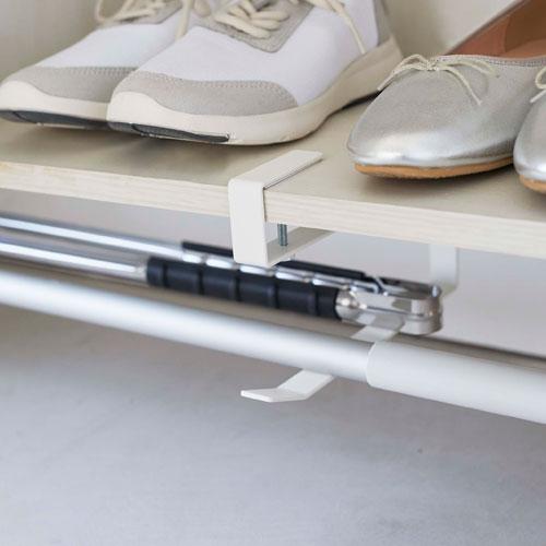 山崎実業 浮かせる長物ハンガー タワー tower 2個組 ホワイト 5889 : cocoatta - 通販 - Yahoo!ショッピング