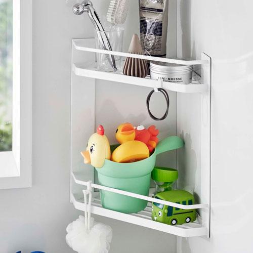 山崎実業 マグネットバスルームコーナーラック タワー tower 2段 ホワイト 6623 : cocoatta - 通販 - Yahoo!ショッピング