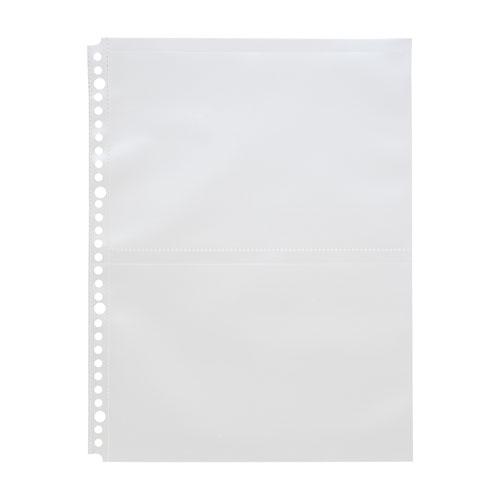 LIHIT LAB リヒトラブ myfa コレクションポケット 2ポケット A4 N3302 推し活 収納 バインダー ファイル 写真 リフィル : 4903419346614 ...