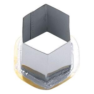 18-8 穴クリ芯抜型 外仕上げ用 亀甲 50mm用 :4905001283727:cocoatta - 通販 - Yahoo!ショッピング