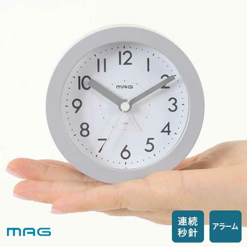 ノア精密 MAG マグ 電子音目覚まし時計 ルント グレー T-640 GY-Z : cocoatta - 通販 - Yahoo!ショッピング