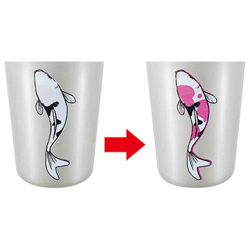 燕熟の技 感温ステンレスタンブラー 420ml 錦鯉 EJK-400 : cocoatta - 通販 - Yahoo!ショッピング