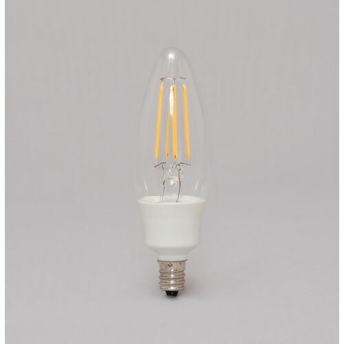 アイリスオーヤマ フィラメントLED電球 小形調光 電球色 40形 450lm クリア LDC4L-G-E12/D-FC :4967576285650:cocoatta - 通販 ...
