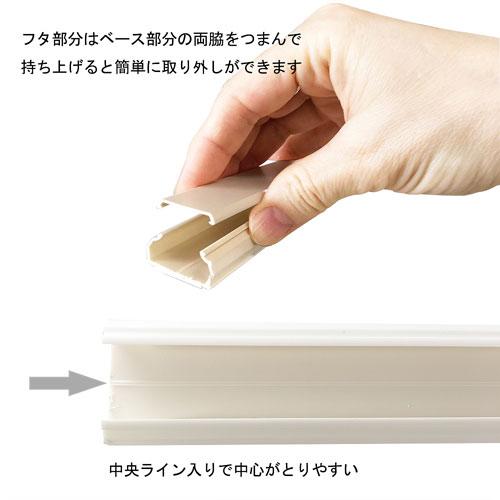 オーム電機 テープ付ABSモール 1号 1m ホワイト DZ-AMT11-W : cocoatta - 通販 - Yahoo!ショッピング