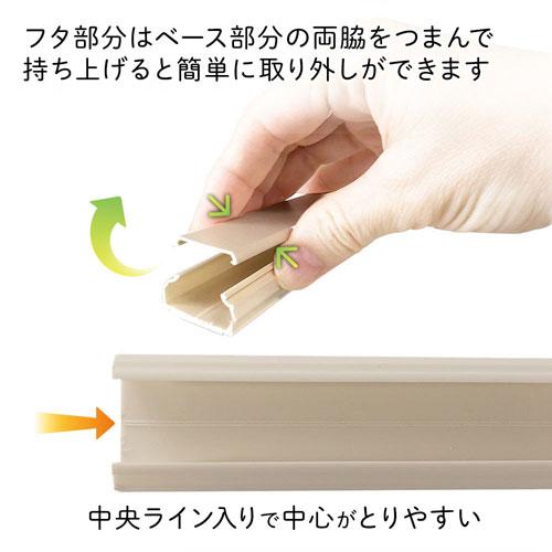 オーム電機 テープ付ABSモール 0号 91cm チョコ DZ-AMT009-CH : cocoatta - 通販 - Yahoo!ショッピング