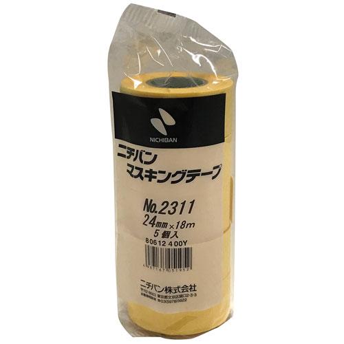 ニチバン マスキングテープ No.2311 24mm×18m 5巻 AF-1220 : cocoatta - 通販 - Yahoo!ショッピング