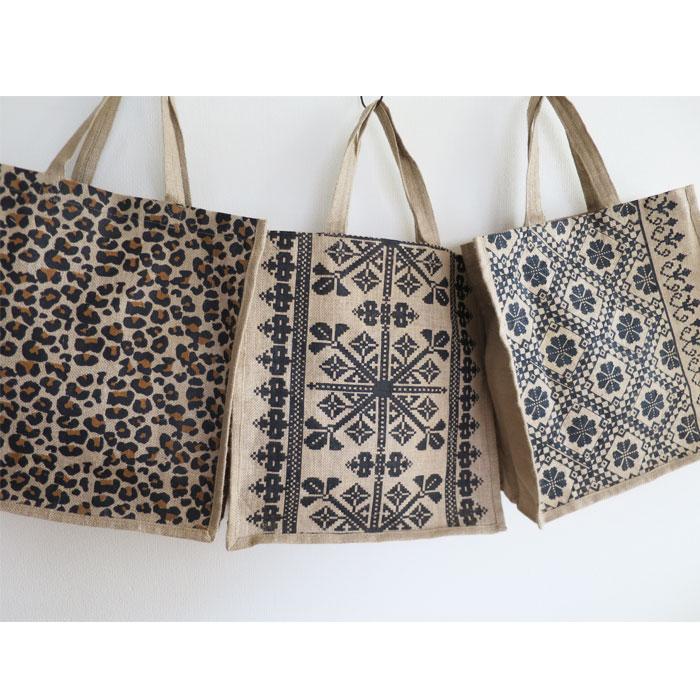 SALE TARANGO JUTE BAG ジュート麻 トートバッグ チェック柄 天然素材 ナチュラル エコバッグ NB-336 通販 ...