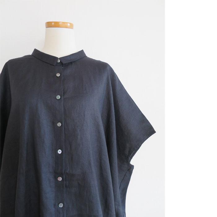 ista-ire イスタイーレ リネン ワイド ドルマンブラウス 麻 チビ衿 シャツ 4601411050 通販 7817 : ナチュラル服 Berry - 通販 - Yahoo!ショッピング