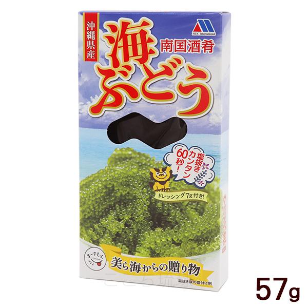 南国酒肴 海ぶどう タレ付き 57g /塩水漬け 沖縄産 お土産 : 沖縄お土産通販 ここち琉球 - 通販 - Yahoo!ショッピング