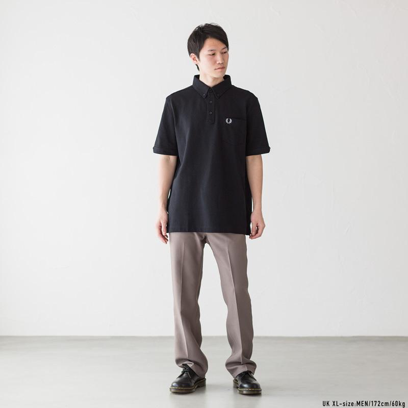 FRED PERRY フレッドペリー ボタンダウン ポロシャツ M1627 FRED PERRY フレッドペリー ボタンダウン ポロシャツ M1627