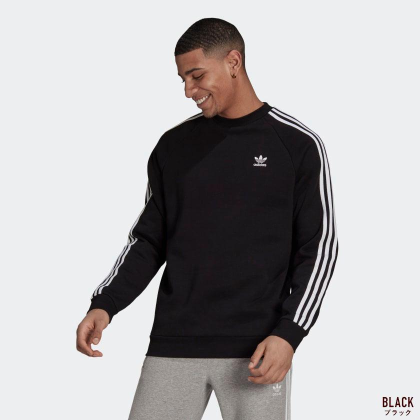 adidas Originals アディダス オリジナルス 3ストライプ クルー adidas Originals アディダス オリジナルス 3ストライプ クルー