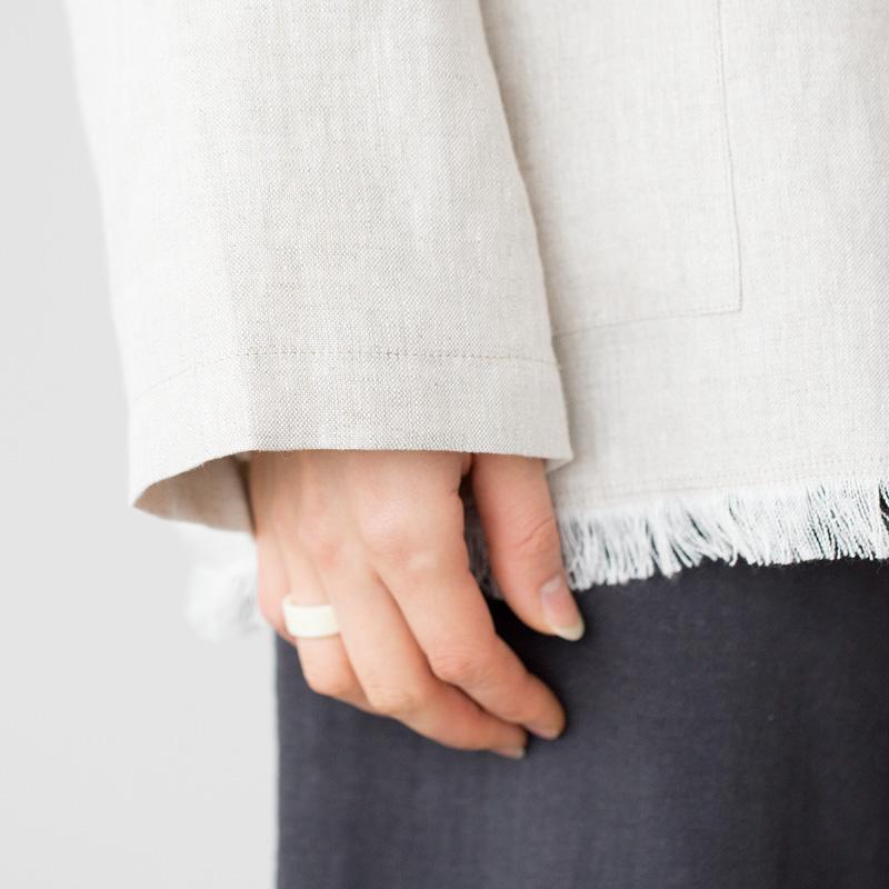 Alderney アルダニー リネン ジャケット A540 レディース ALDERNEY : ココチヤ - 通販 - Yahoo!ショッピング