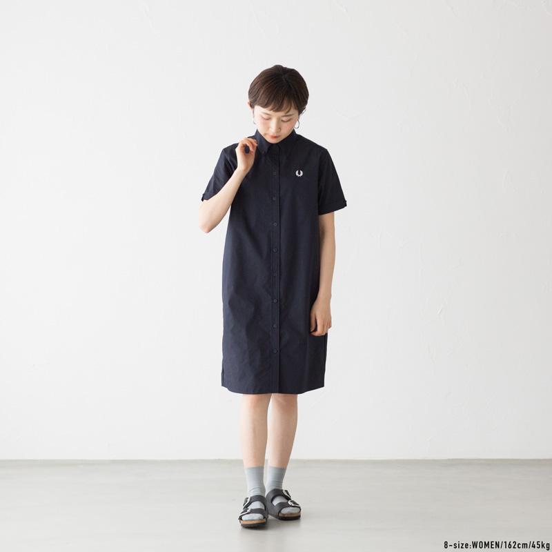 FRED PERRY フレッドペリー シャツ ドレス Shirt Dress D5174 : ココチヤ - 通販 - Yahoo!ショッピング