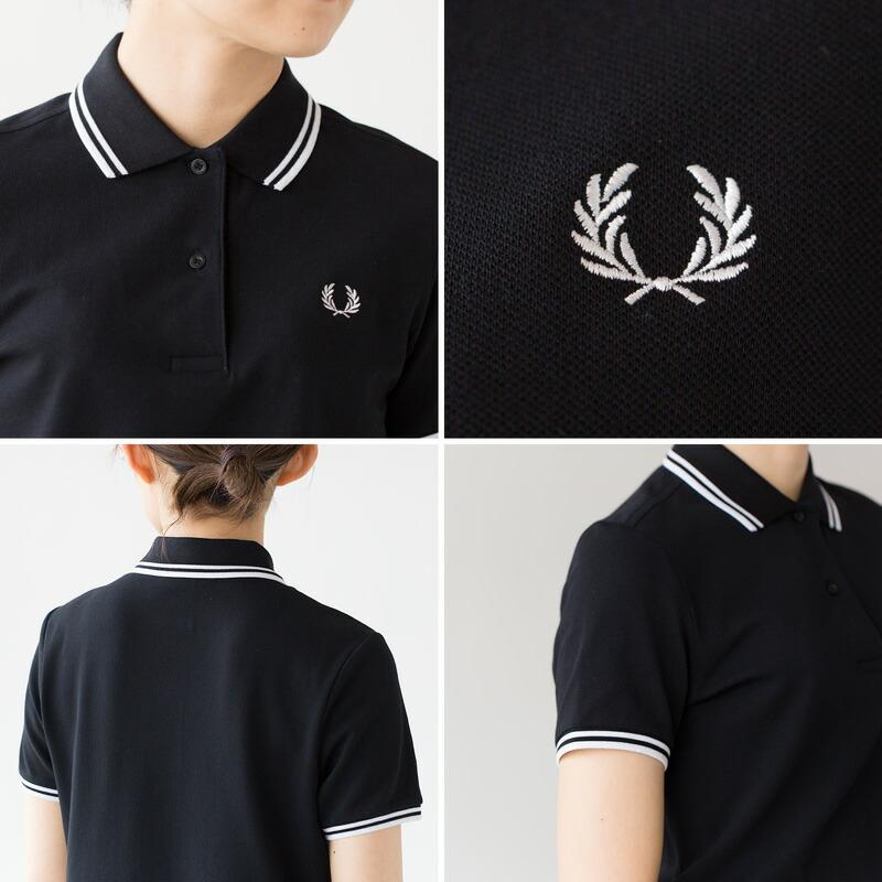 FRED PERRY フレッドペリー ポロシャツ レディース G3600 FRED PERRY フレッドペリー ポロシャツ レディース G3600