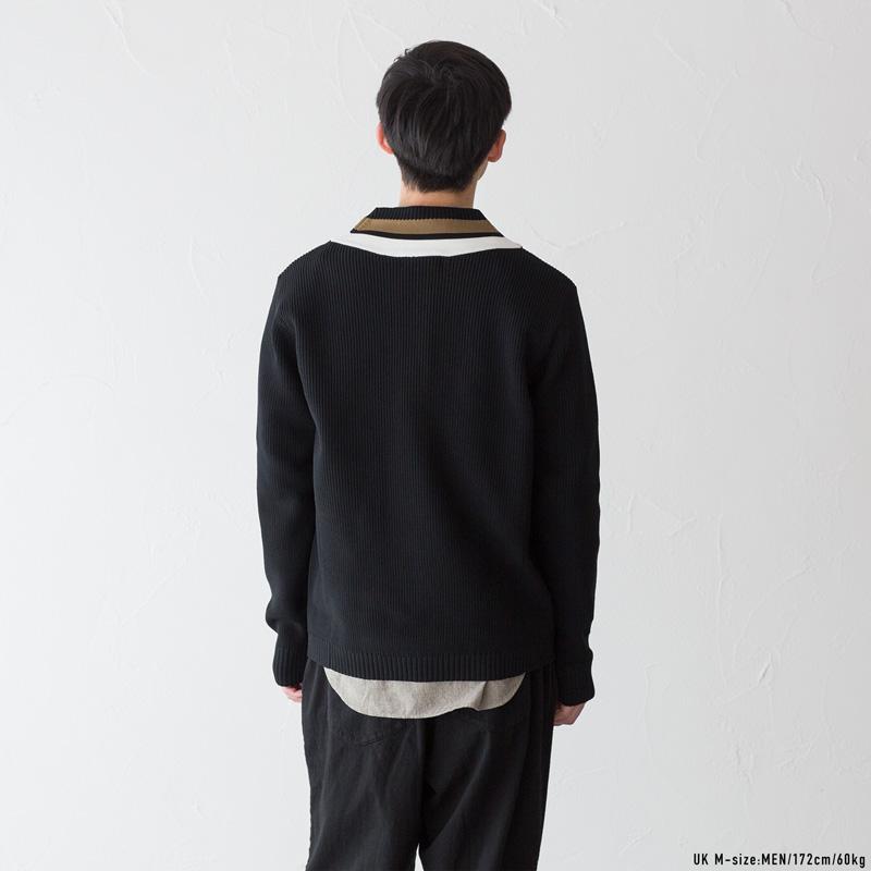 FRED PERRY フレッドペリー チルデン セーター K4536 ストライプ FRED PERRY フレッドペリー チルデン セーター K4536 ストライプ
