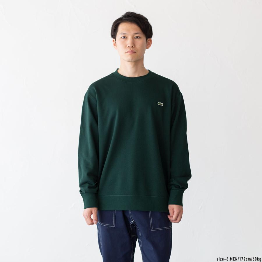 LACOSTE ラコステ プレミアム スウェット クルーネック LACOSTE ラコステ プレミアム スウェット クルーネック