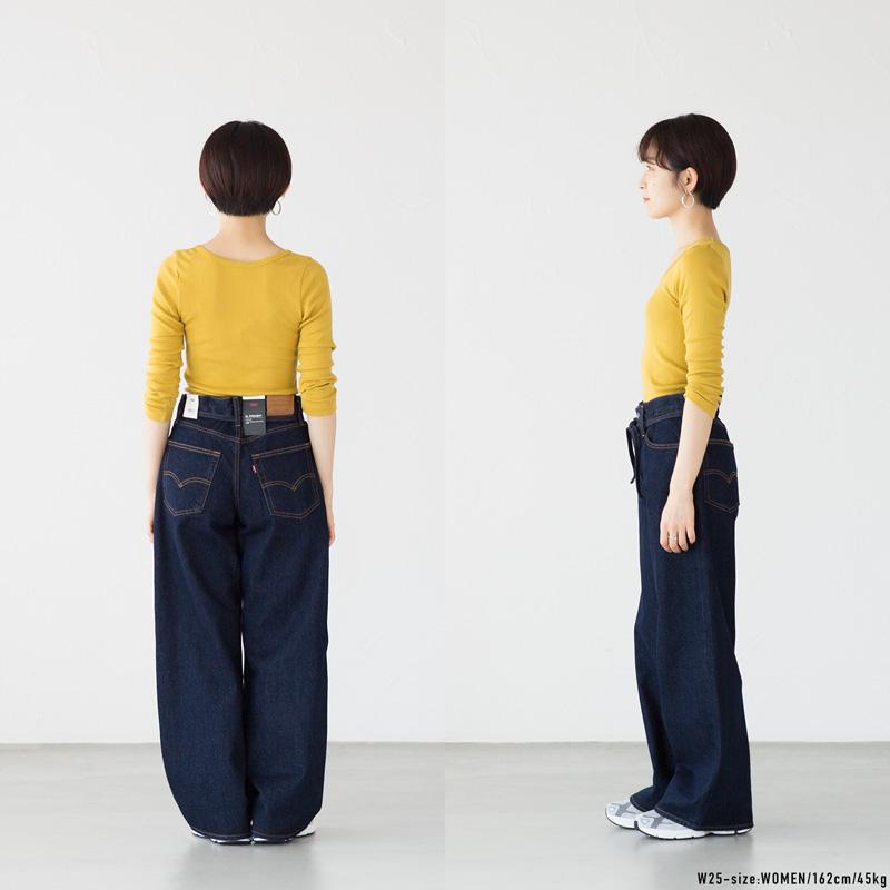 リーバイス ジーンズ XL STRAIGHT ダークインディゴ DREAM NICE DREAMS LEVI'S A8701-0007 ...