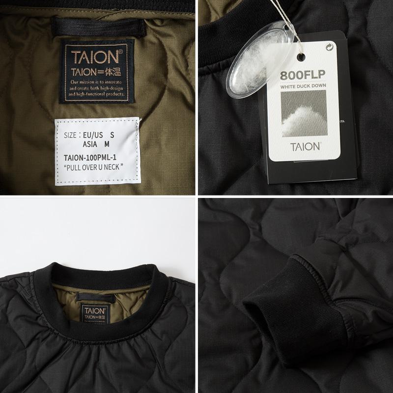 TAION タイオン ミリタリー ダウン プルオーバー TAION-100PML-1 メンズ レディース : ココチヤ - 通販 - Yahoo!ショッピング