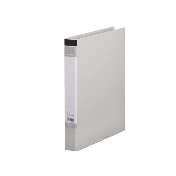KING JIM キングジム リングファイルBF A4タテ 背幅37mm グレー 603BF-GY A4 丸型2穴リングファイル 紙製 リング式ファイル : ココデカウ - 通販 ...