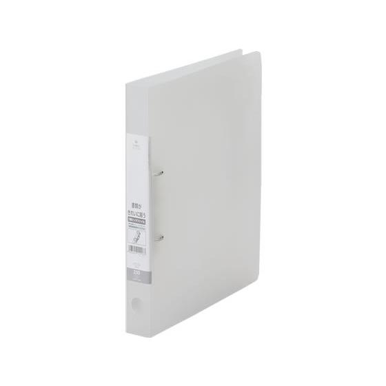 LIHIT LAB.（リヒトラブ） D型リングファイル A4タテ 背幅34mm クリヤー G2220-1 A4 D型2穴リングファイル PP製 リング式ファイル : ココデカウ - 通販 ...