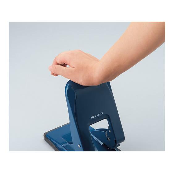 KOKUYO コクヨ 2穴パンチ〈ラクアケ〉52枚対応 青 PN-G52B 小型 中型 パンチ 文具 事務 : ココデカウ - 通販 - Yahoo!ショッピング