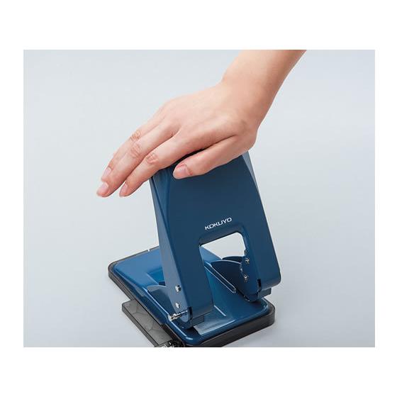 KOKUYO コクヨ 2穴パンチ〈ラクアケ〉52枚対応 青 PN-G52B 小型 中型 パンチ 文具 事務 : ココデカウ - 通販 - Yahoo!ショッピング