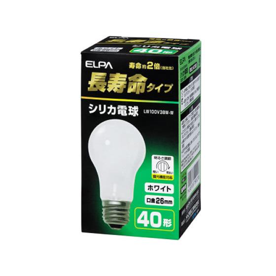 朝日電器 長寿命 シリカ電球 40W形 LW100V38W-W 電球 白熱電球 蛍光灯 ライト 照明器具 家電 : ココデカウ - 通販 - Yahoo!ショッピング