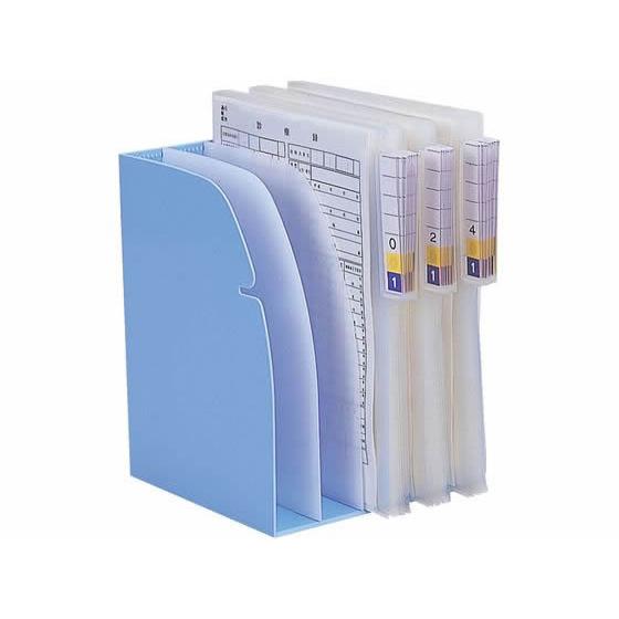 LIHIT LAB.（リヒトラブ） カルテフォルダースタンド ブルー HK860-1 A4 ボックスファイル PP製 ボックス型ファイル : ココデカウ - 通販 - Yahoo!ショッピング