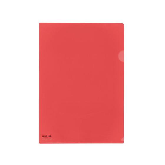 ylicht リヒトラブ カラークリヤーホルダー A4 赤 F78-3 A4 色柄付タイプ クリアホルダー ファイル : ココデカウ - 通販 - Yahoo!ショッピング