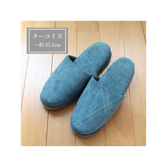 ストロング 来客用 クロスステッチ スリッパ M ターコイズ 62-1-006-02 : y905ee : ココデカウ - 通販 - Yahoo!ショッピング