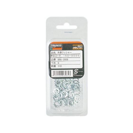 【お取り寄せ】TRUSCO 外歯ワッシャー 三価白 サイズM12 40個入 B86-0012 : ココデカウ - 通販 - Yahoo!ショッピング