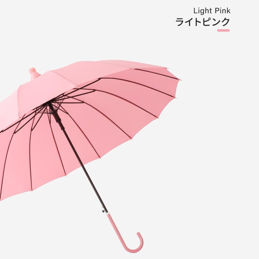 傘 レディース 16本骨 長傘 おしゃれ 大きめ スライドカバー 車 収納 水滴 濡れない : Coco Forest - 通販 - Yahoo!ショッピング