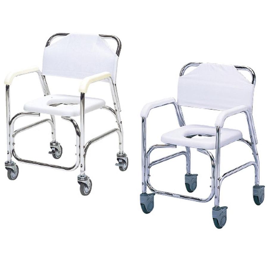 アルミ製シャワーチェア TY535E（スチールキャスター） 1台 日進医療器 23-6247-00 :00092329:マツヨシ - 通販 - Yahoo!ショッピング