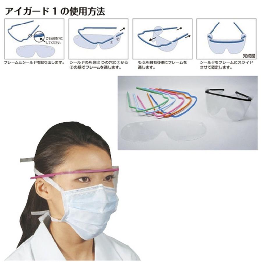 アイガード1 FR-081（フレーム6・シールド30 1組 ファーストレイト 24-3120-00 : マツヨシ - 通販 - Yahoo!ショッピング