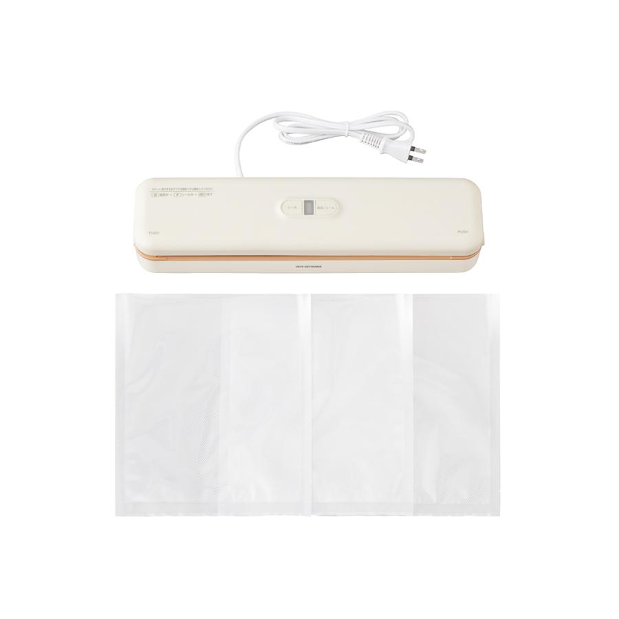真空パック機 スリムタイプ VPF-S50(ホワイト) 1台 アイリスオーヤマ 真空パック 真空フードシーラー : 00198468 : マツヨシ - 通販 - Yahoo!ショッピング