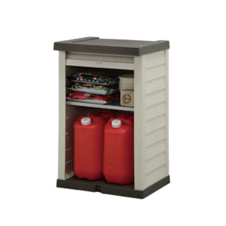 ウッディロッカー 小型 ブラウンベージュ WDL-910V(W57.5×H90.5×D48.5cm) 1台 アイリスオーヤマ 屋外 収納 物置 : マツヨシ - 通販 - Yahoo!ショッピング